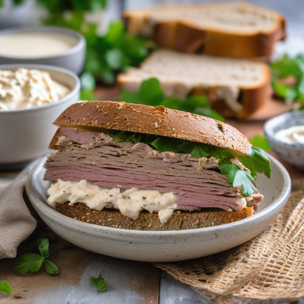 Roast Beef Sandwich Spread Recipe: Flavorful Creamy Boost for Deli ...