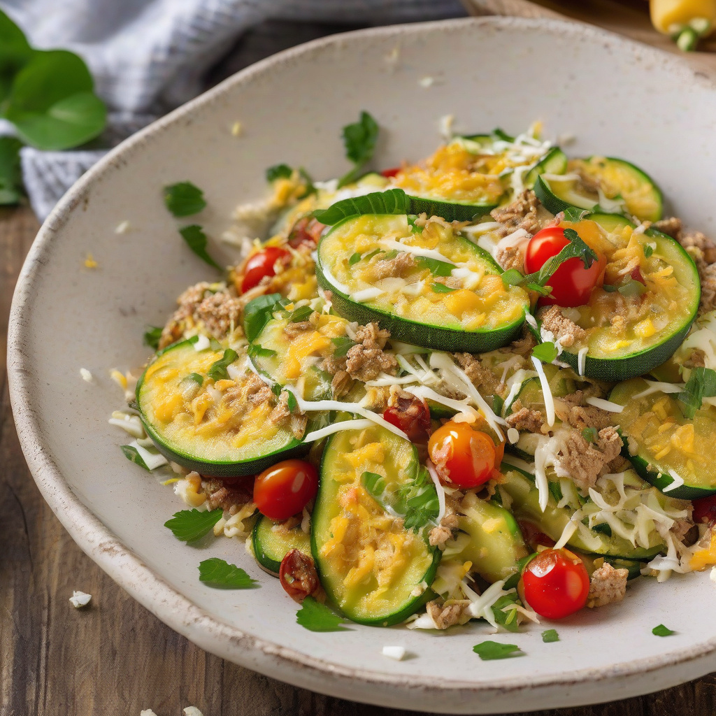Round Zucchini Recipe: Stuffed and Baked to Perfection - Drool Recipes