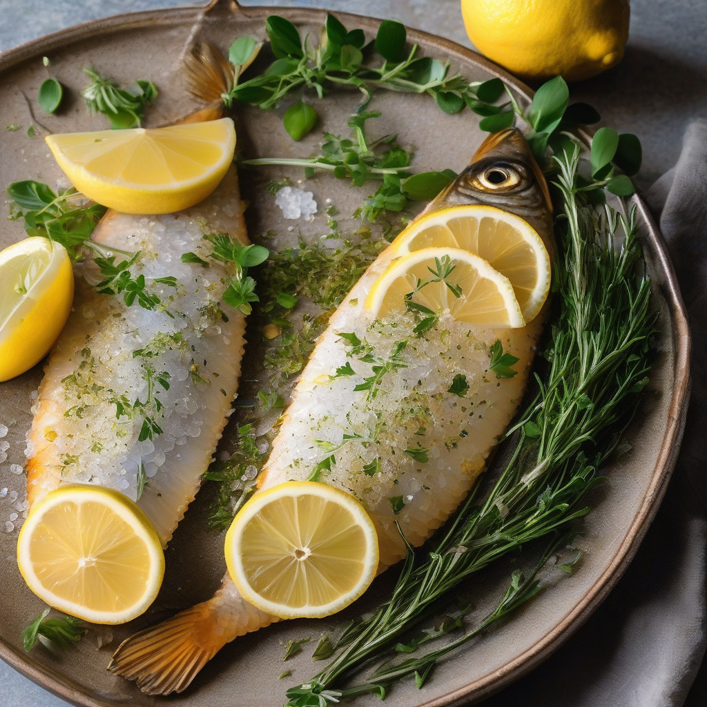 Salt Crust Recipe: Perfectly Moist Fish with a Crunchy Exterior - Drool ...
