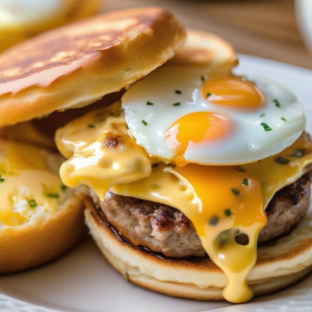 Sausage and Egg McMuffin Recipe: Breakfast Sandwich Made Easy - Drool Recipes