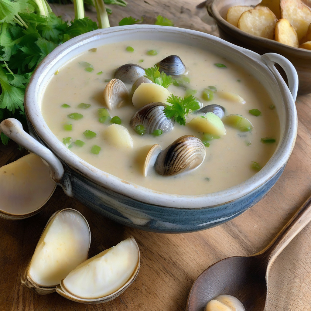 Seattle Clam Chowder Recipe: Creamy Comfort in Every Spoonful - Drool ...