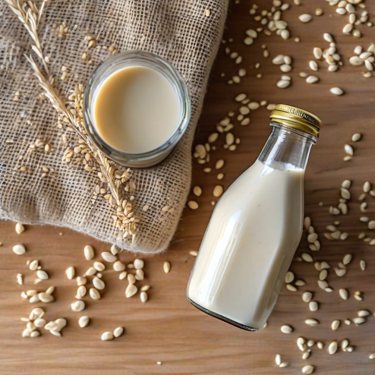 Sesame Seed Milk Recipe: Creamy Dairy-Free Alternative in 10 Minutes ...