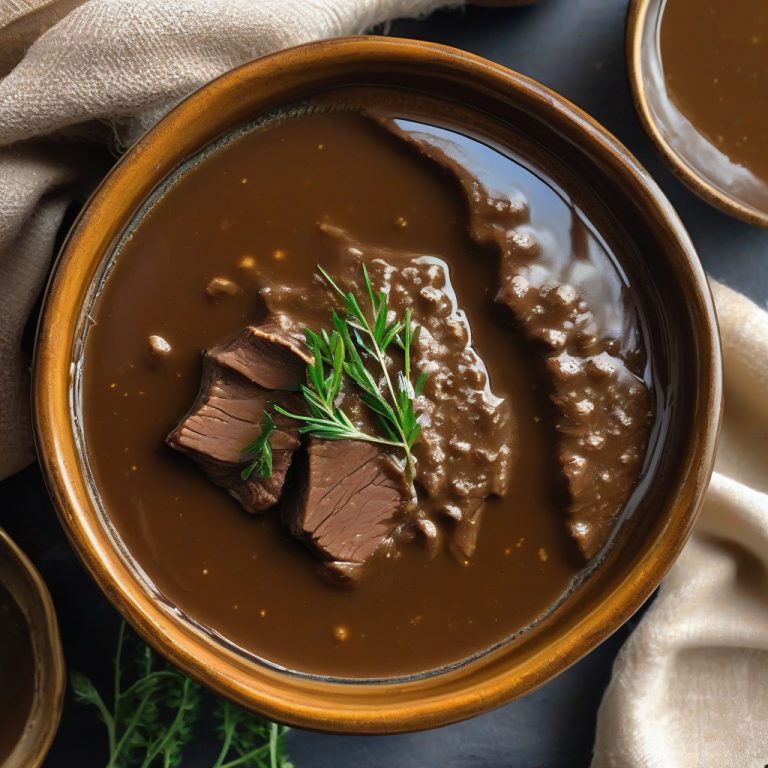 Simple Beef Gravy Recipe Without Drippings: Rich Flavor in 10 Minutes ...