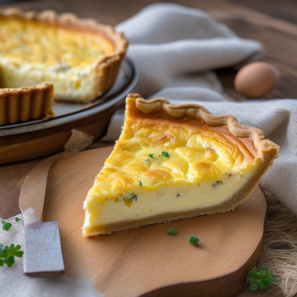 Sour Cream Quiche Recipe: Fluffy Filling and Buttery Crust Delight ...
