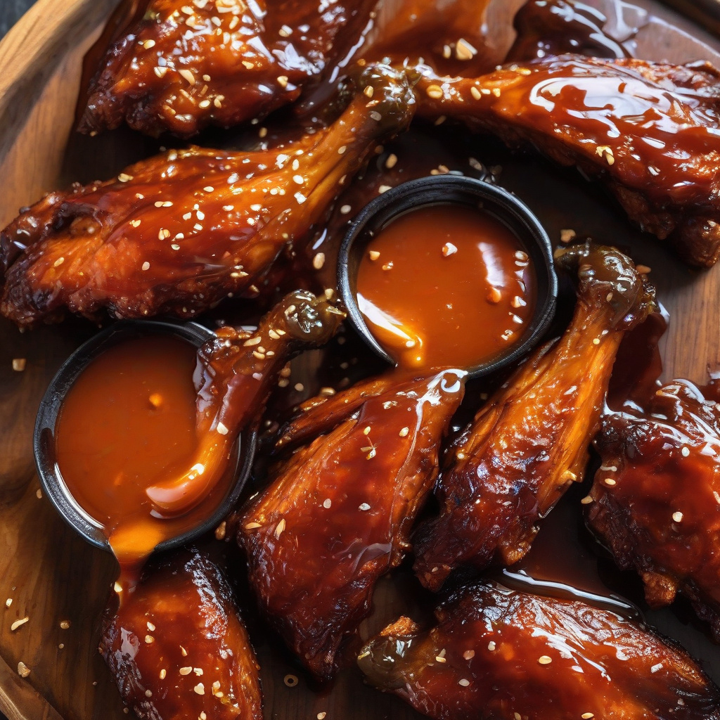 Spicy Honey BBQ Wing Sauce Recipe: Sweet Heat for Perfect Wings - Drool ...