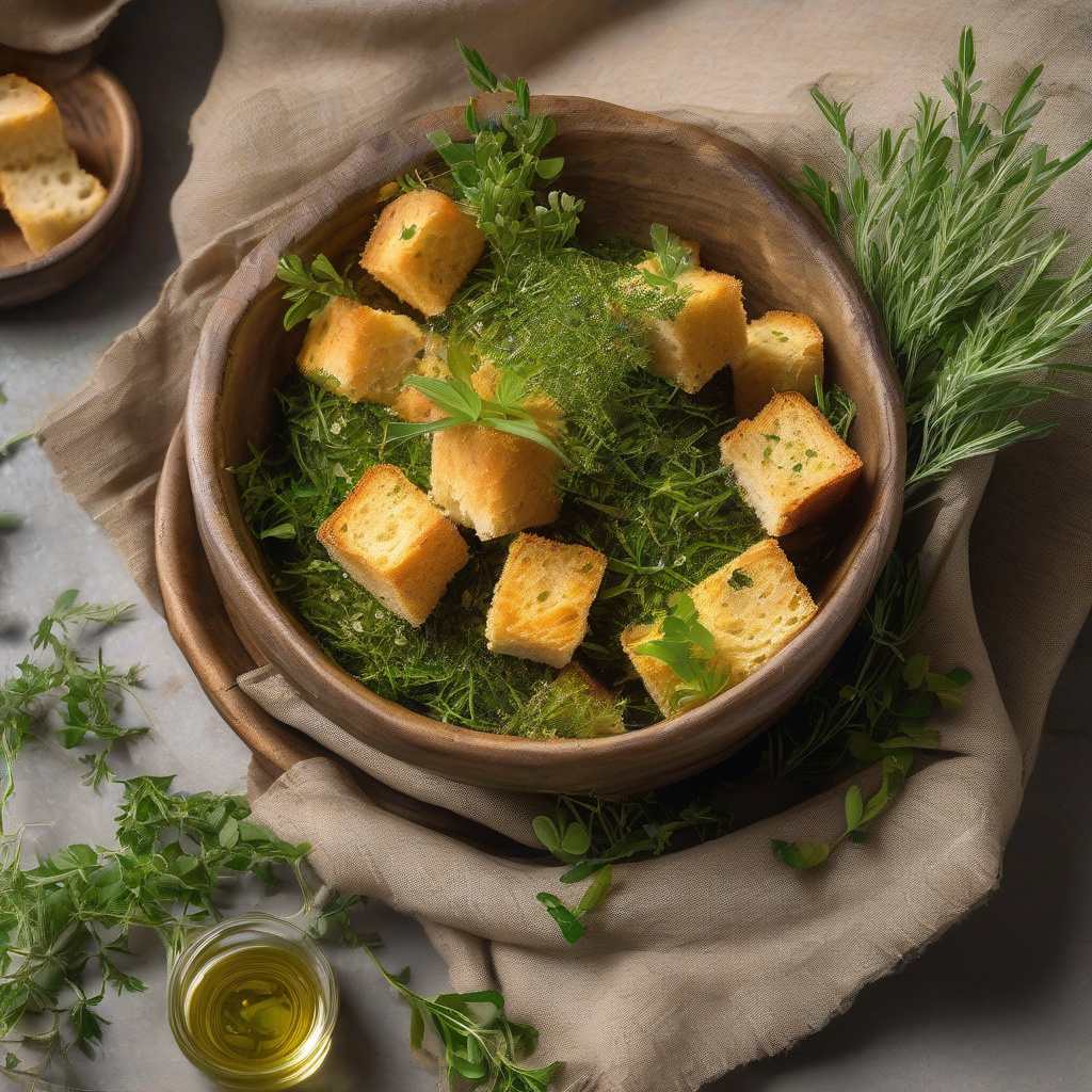 Stale Bread Recipe: Transform Leftovers into Gourmet Croutons - Drool ...