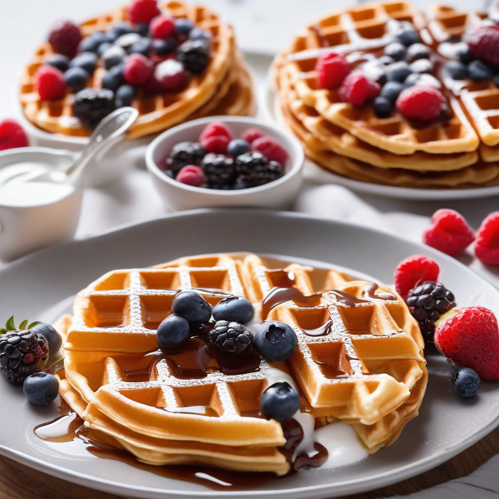 Thin Waffles Recipe: Crisp and Light Breakfast in Under 20 Minutes ...