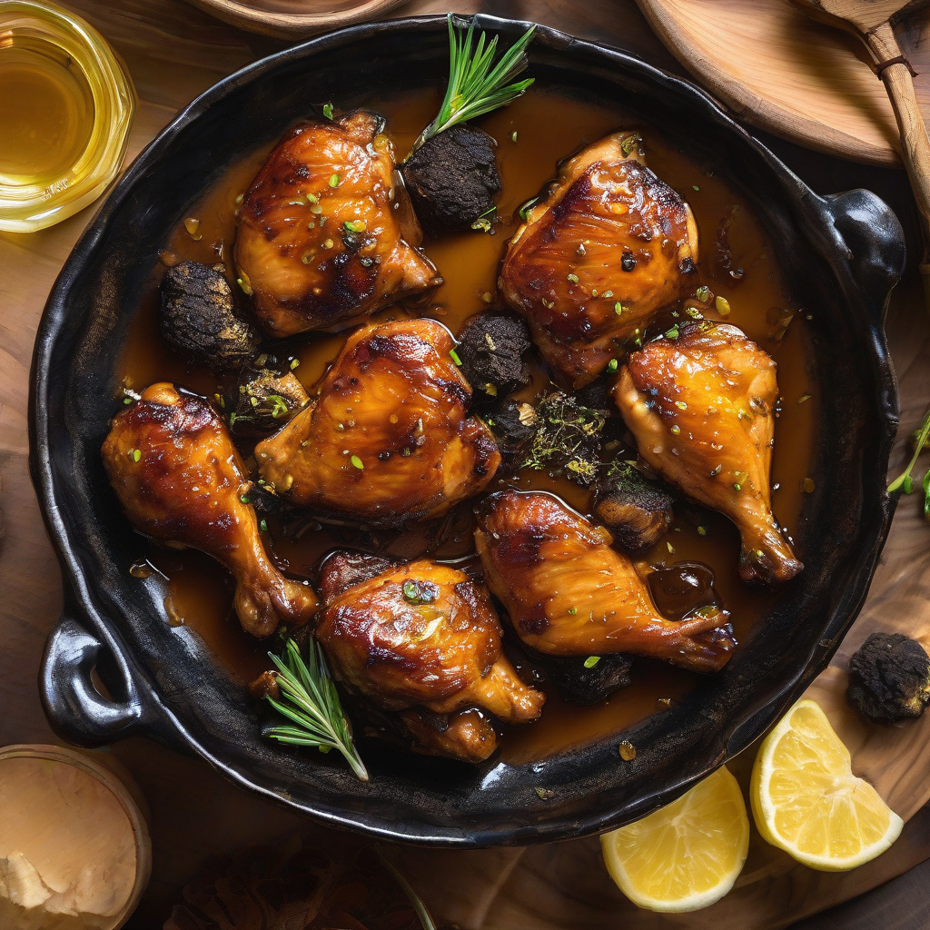 Truffle Honey Chicken Recipe: Sweet and Savory Elegance at Home - Drool ...