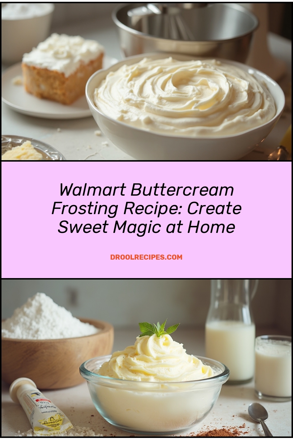 Walmart Buttercream Frosting Recipe: Create Sweet Magic at Home - Drool ...
