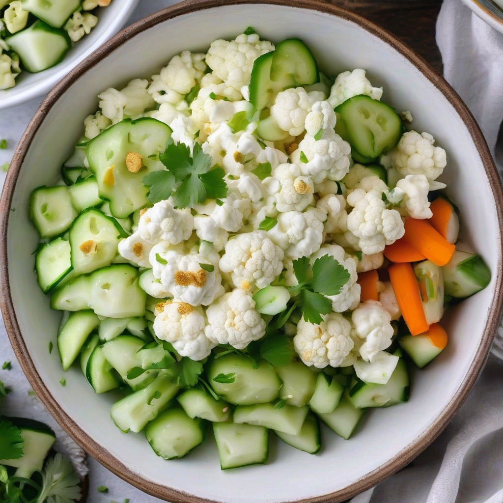 White Salad Recipe: Crisp and Refreshing for Any Occasion - Drool Recipes