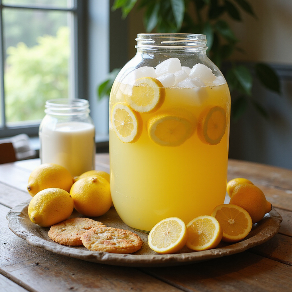 5 Gallon Lemonade Recipe: Refreshing Summer Drink for Crowds - Drool ...