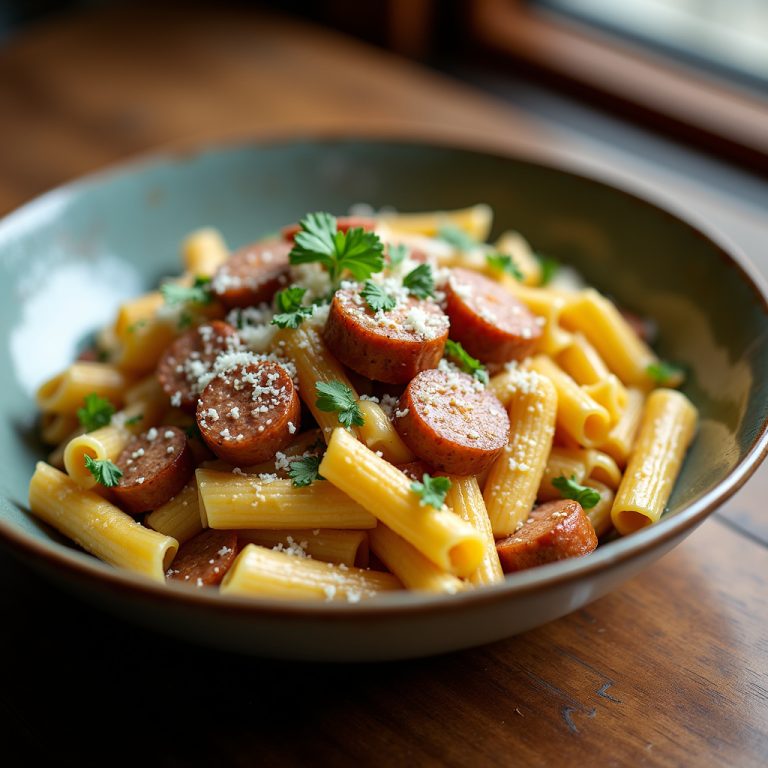 Andouille Pasta Recipe: Spicy Sausage and Creamy Sauce in 30 Minutes ...