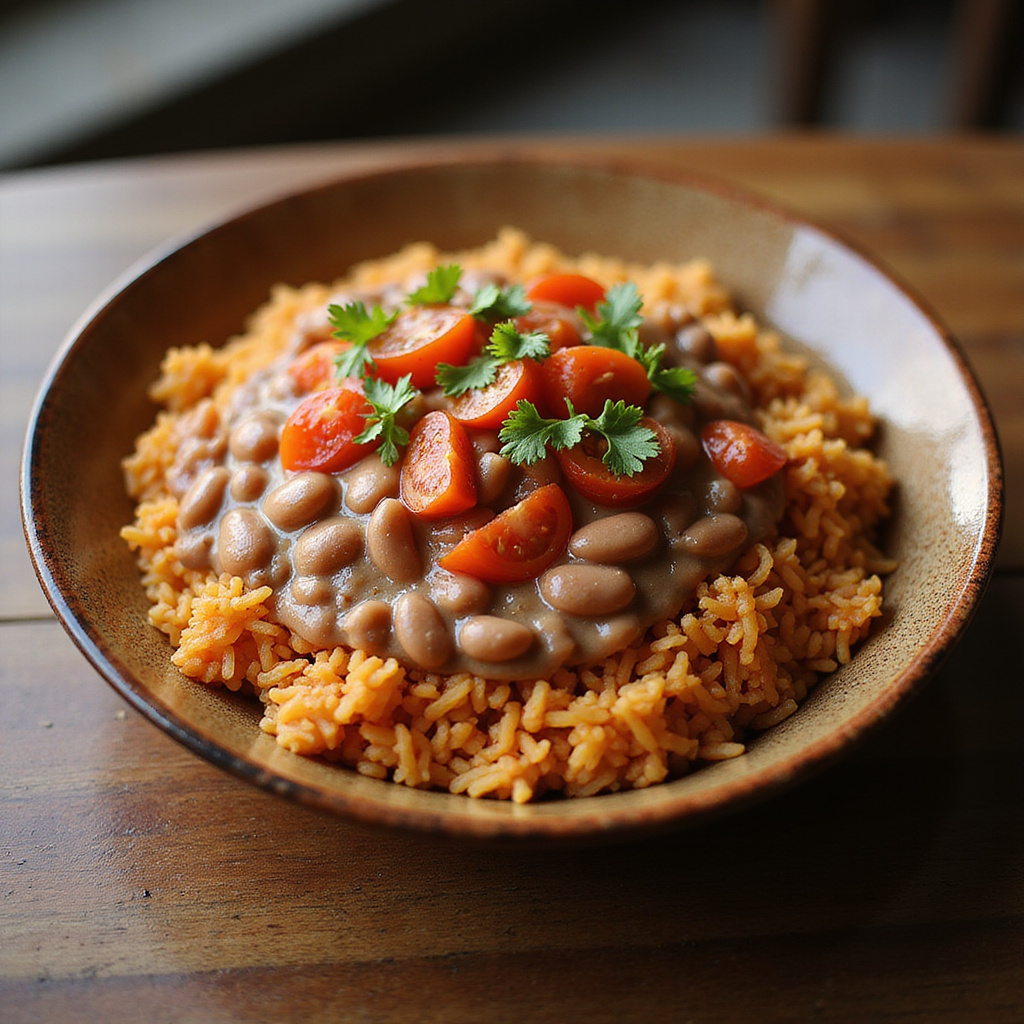 Authentic Mexican Rice and Refried Beans Recipe: Flavorful Fiesta Side ...