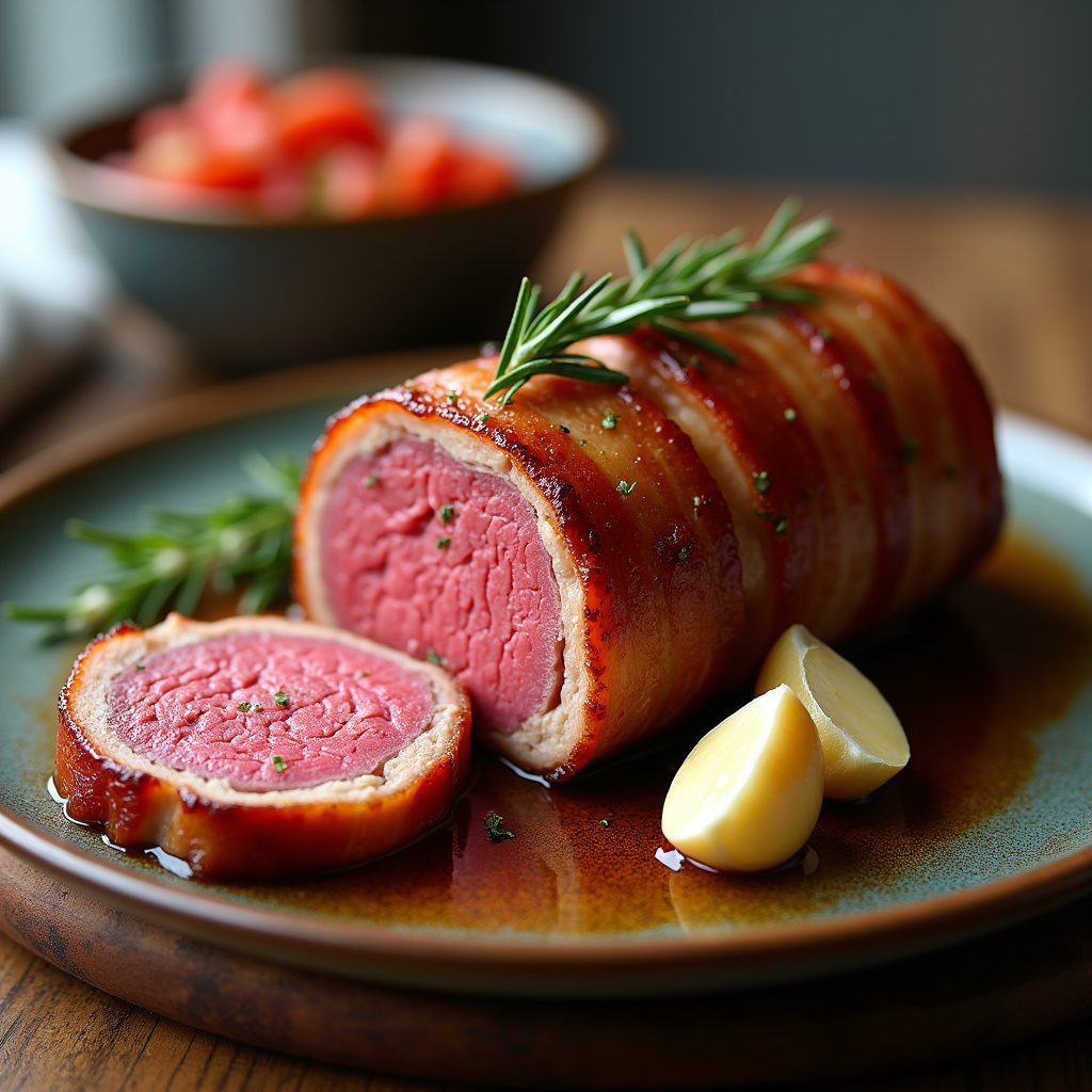 Bacon Wrapped Beef Tenderloin Recipe: Tender & Savory Showstopper Dish ...