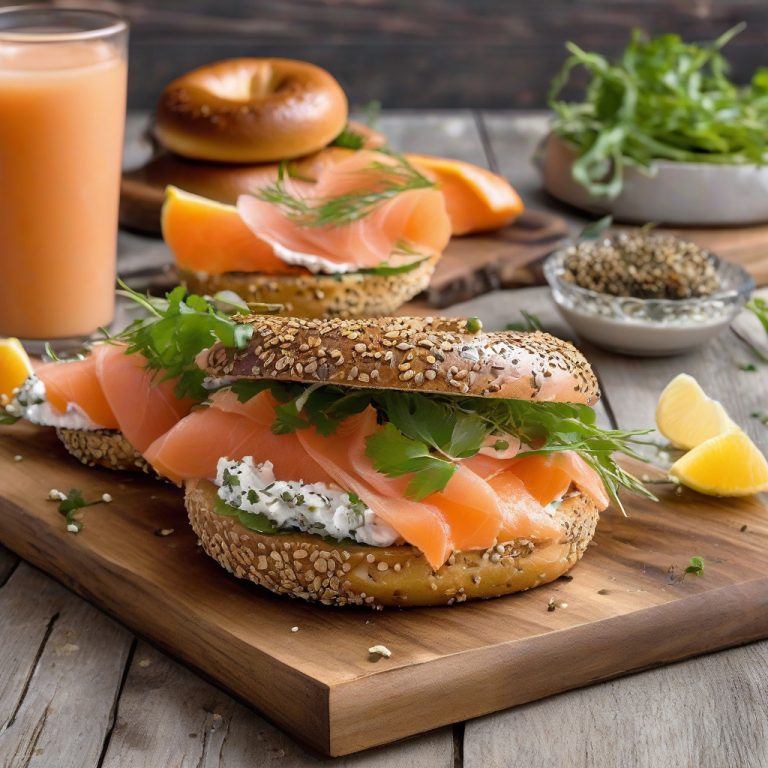 Bagel and Lox Recipe: Classic New York Brunch at Home - Drool Recipes