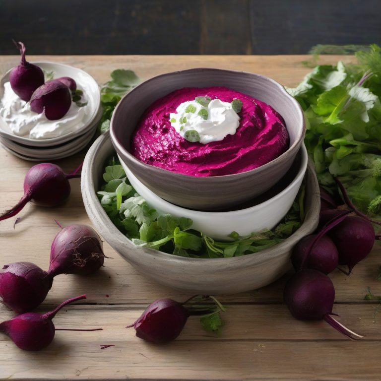 Beet Dip Recipe: Vibrant Party Favorite with Creamy Texture - Drool Recipes