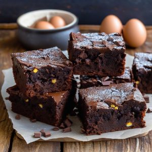 Brownie Recipe Without Cocoa Powder: Rich Chocolate Magic With Melted ...
