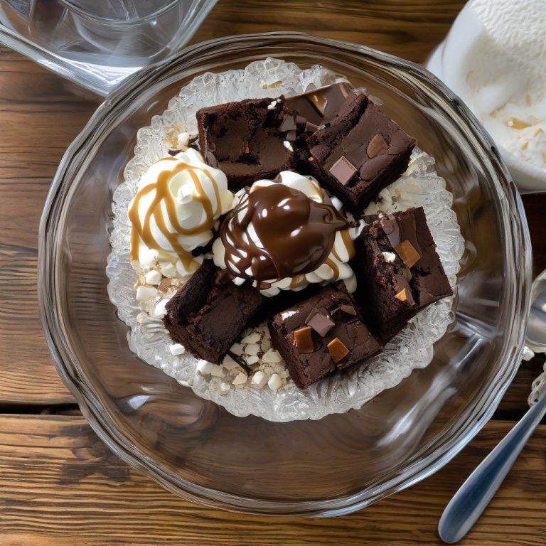 Brownie Sundae Recipe: Decadent Chocolate Indulgence - Drool Recipes