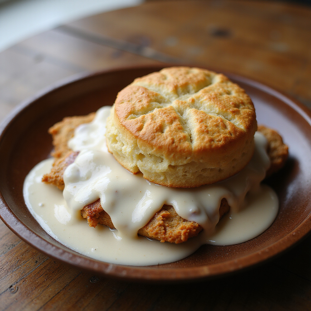 Chicken Biscuits and Gravy Recipe: Southern Comfort Food Classic ...