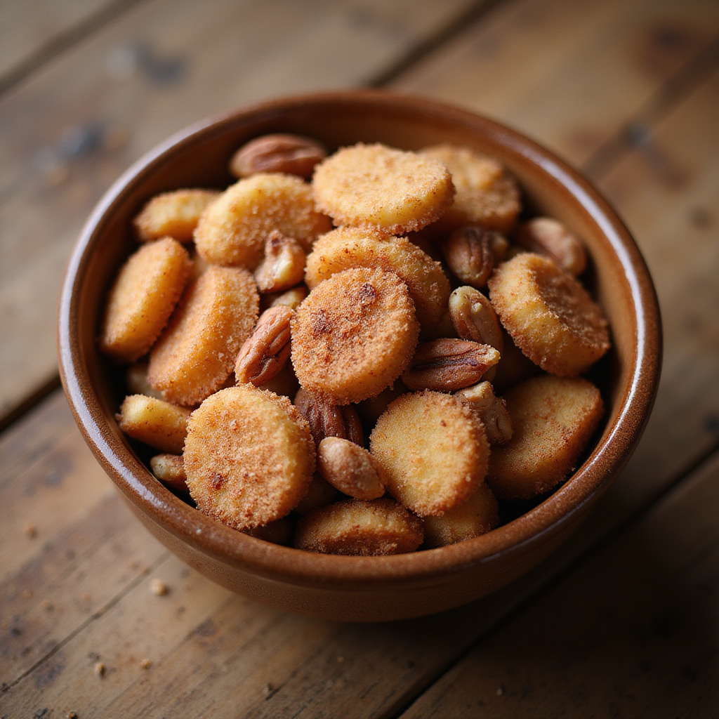 Churro Snack Mix Recipe: Crunchy Cinnamon Sugar Delight - Drool Recipes