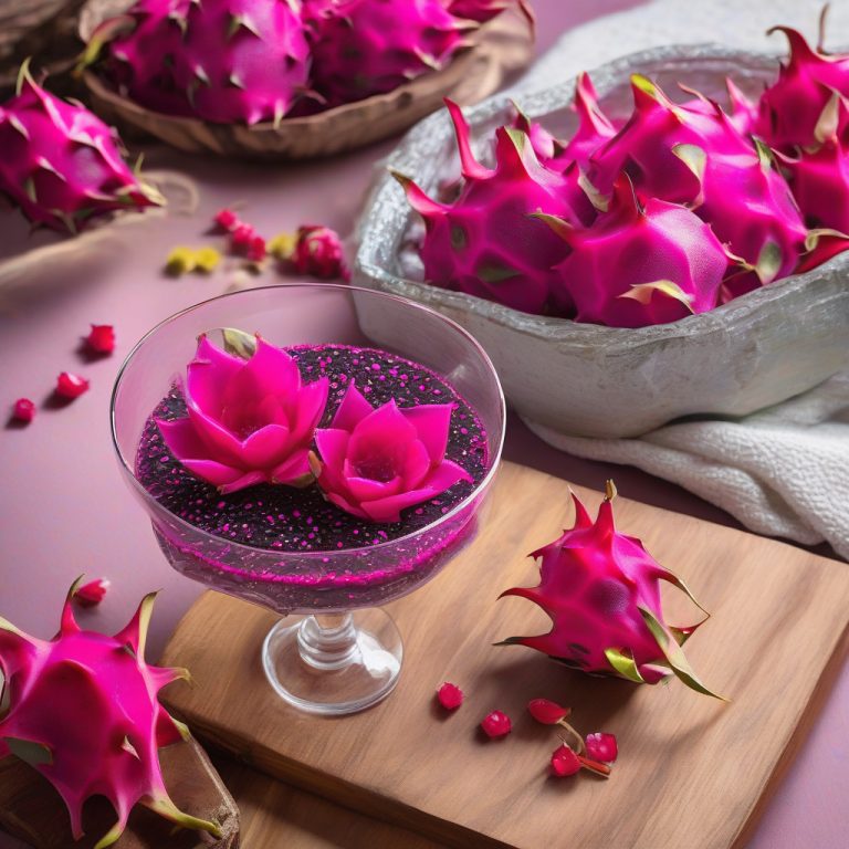 Dragon Fruit Recipe: Refreshing Tropical Dessert Delight - Drool Recipes
