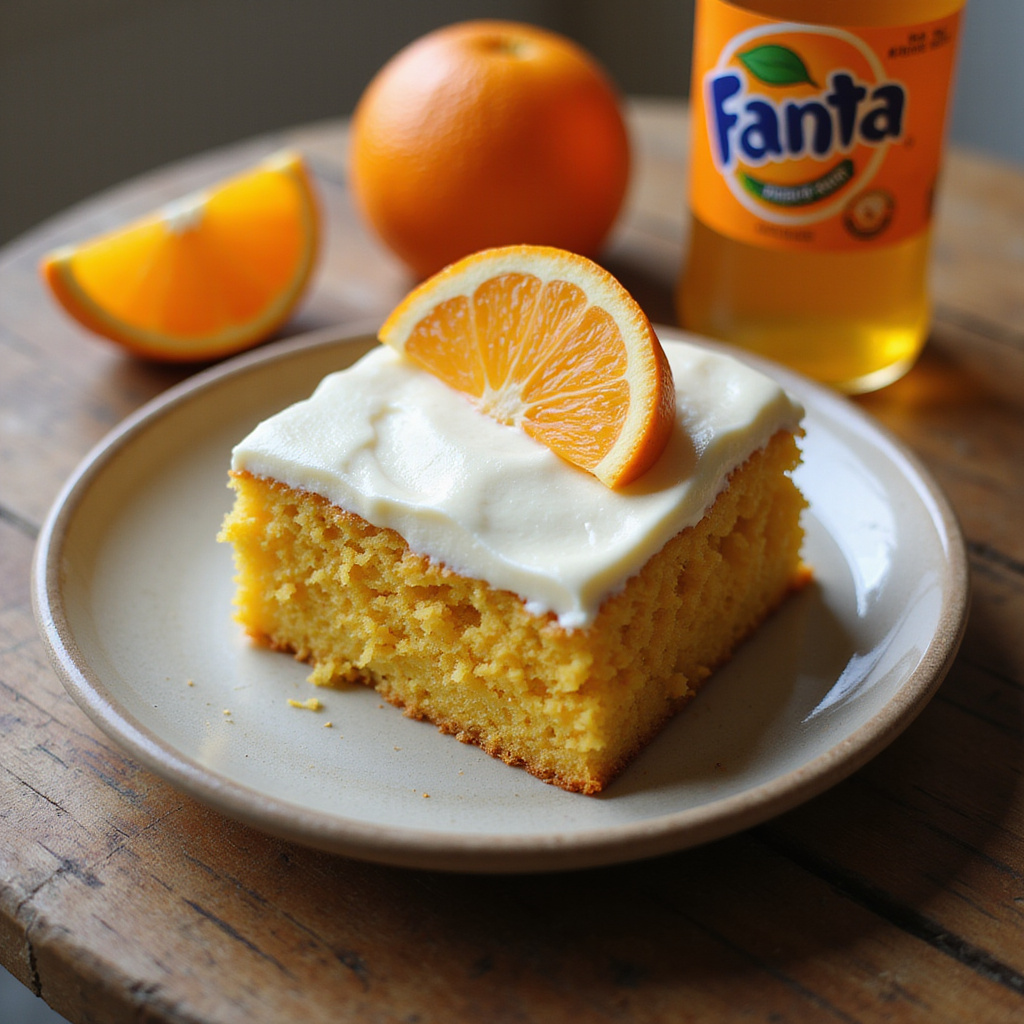 Fanta Cake Recipe: Vibrant Orange Flavor in Moist Layers - Drool Recipes