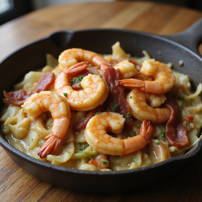 Fried Cabbage and Shrimp Recipe: Southern-Style Comfort Food - Drool ...