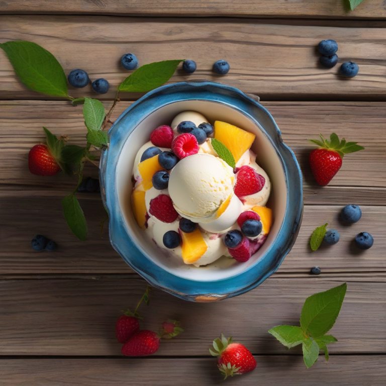 Fruit Ice Cream Recipe: Creamy Summer Delight - Drool Recipes