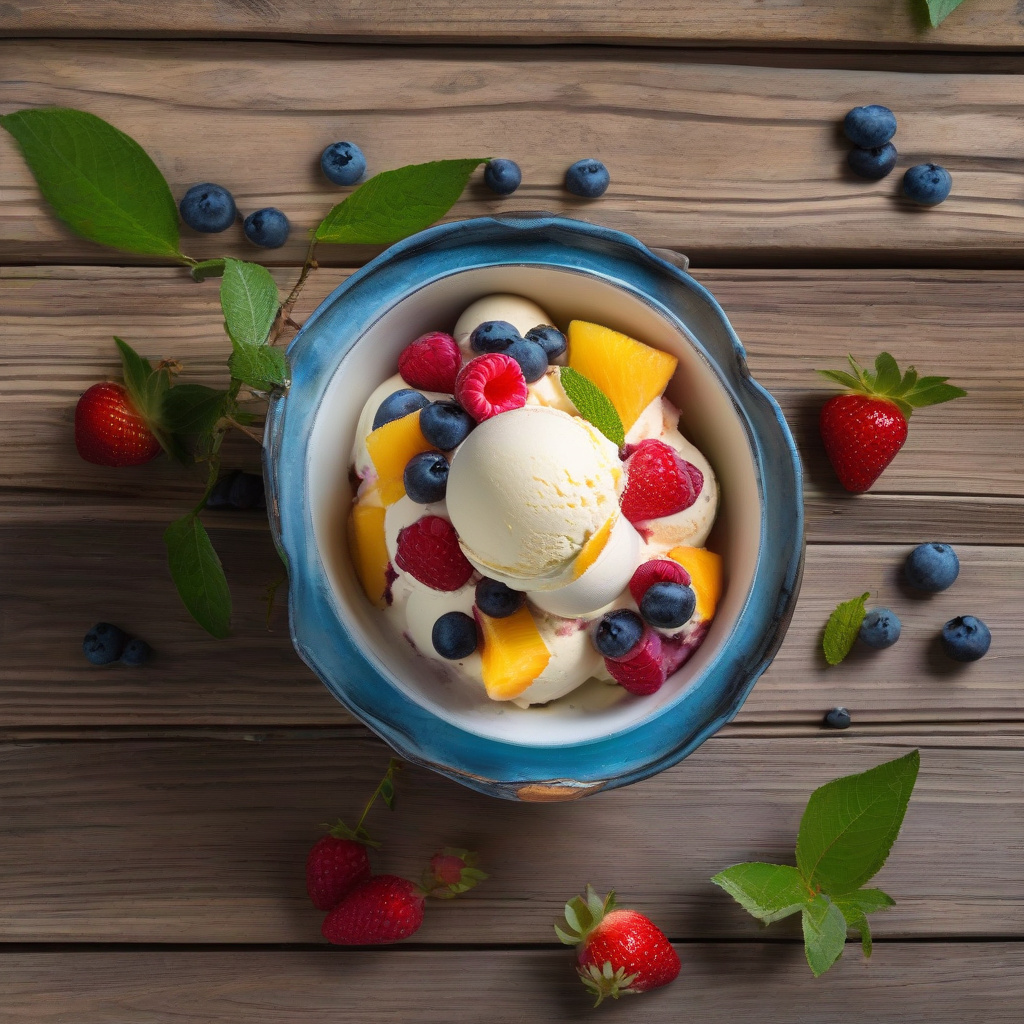 Fruit Ice Cream Recipe: Creamy Summer Delight - Drool Recipes