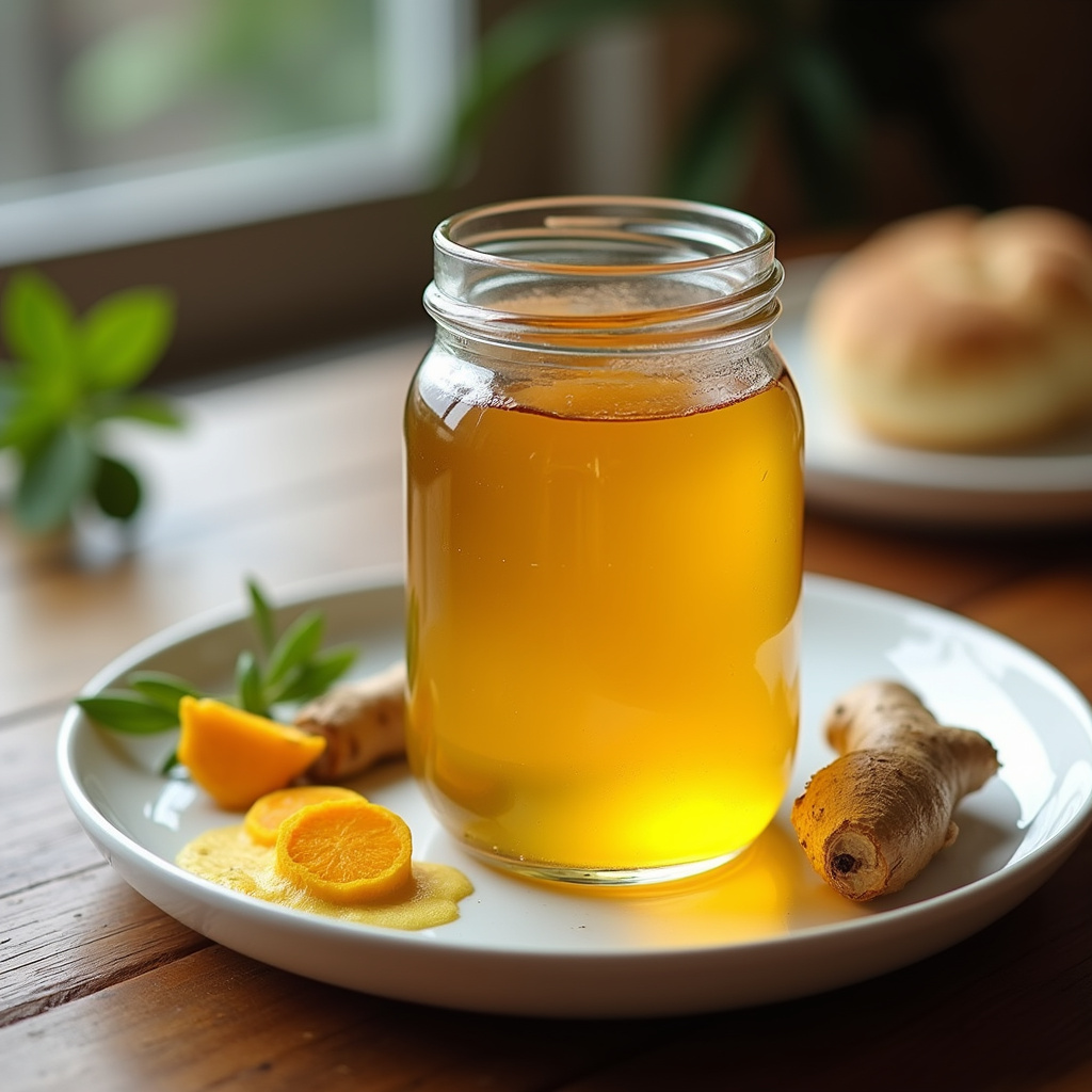 Ginger Turmeric Honey Recipe: Soothing Golden Elixir for Cough Relief ...