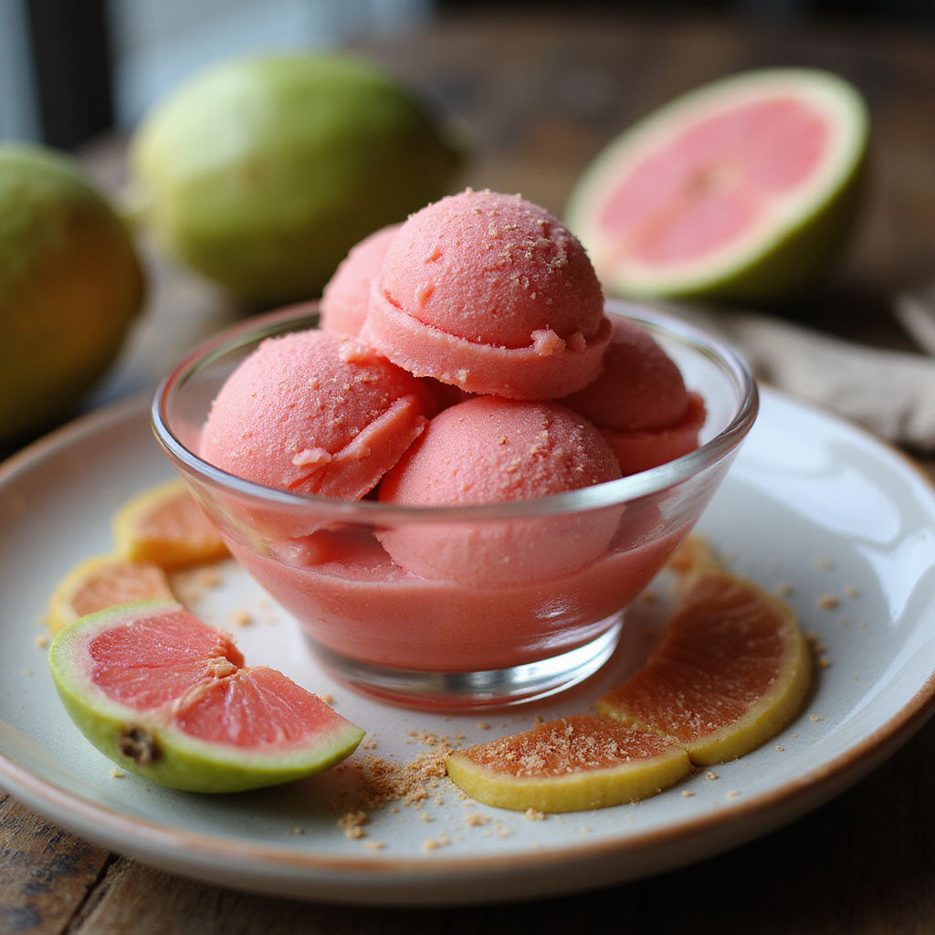 Guava Sorbet Recipe: Tropical Bliss in Every Bite - Drool Recipes