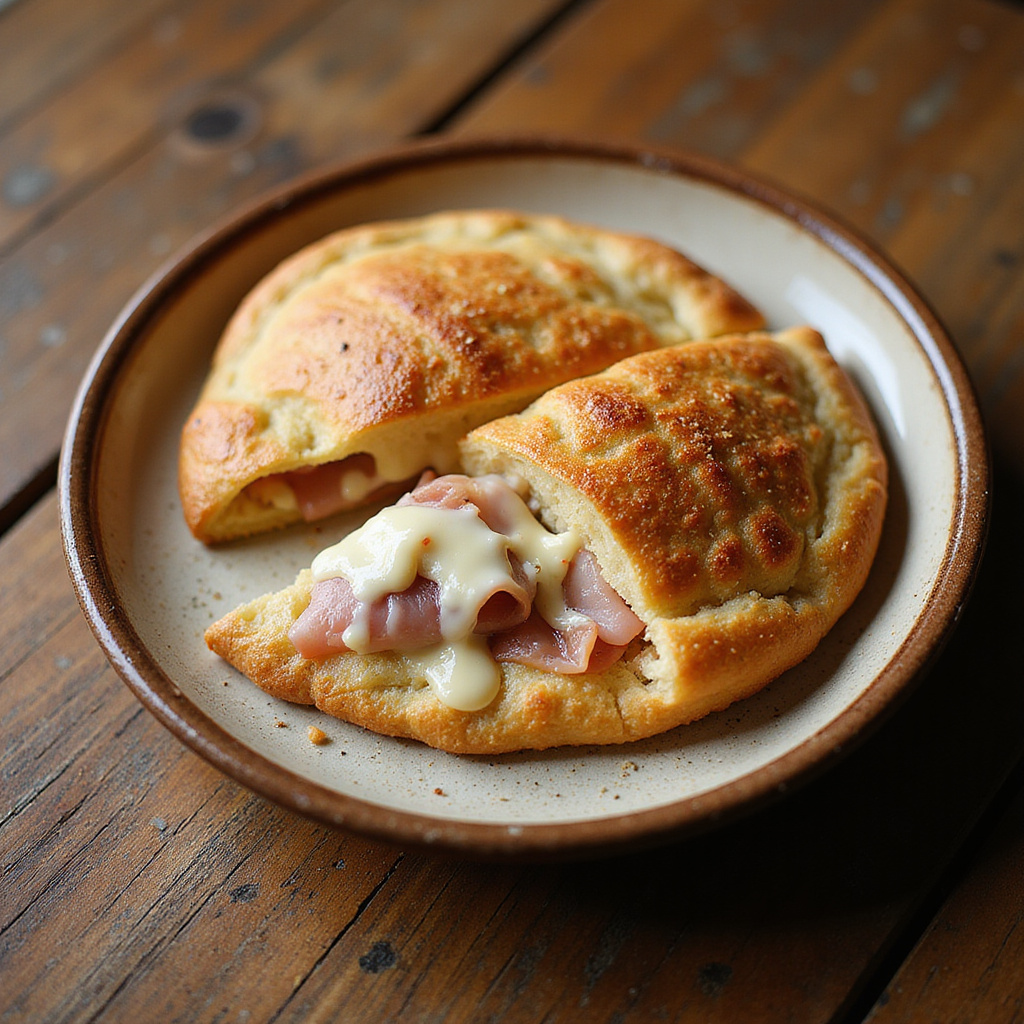 Ham and Cheese Calzone Recipe: Folded Perfection in 30 Minutes - Drool ...