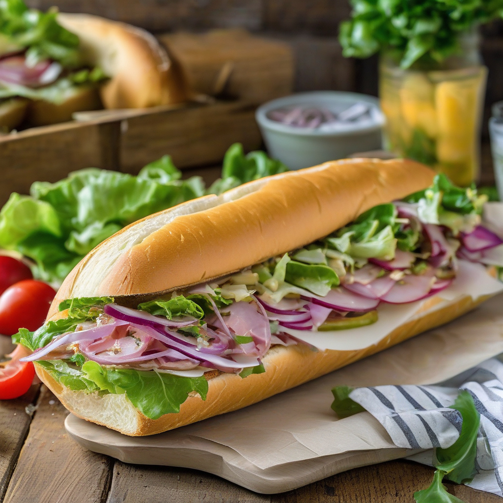 Hoagie Sandwich Recipe: Layered Italian Delight with Juicy Meats ...