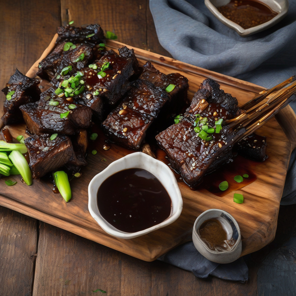 Korean BBQ Short Ribs Recipe: Fall-Off-The-Bone Tender and Glazed ...