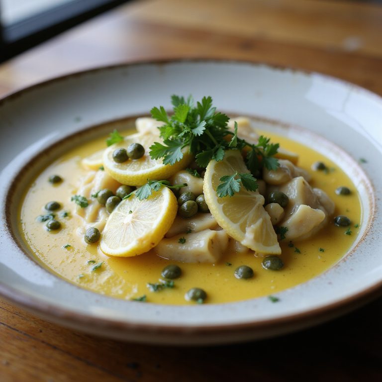 Lemon Butter Caper Sauce Recipe: Tangy and Rich Flavor Enhancer - Drool ...
