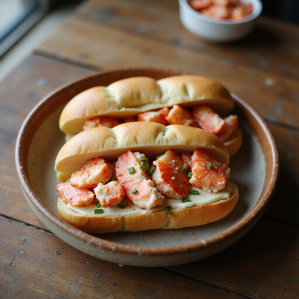 Lobster Roll Bun Recipe: Toasted Brioche Perfection with Rich Filling ...