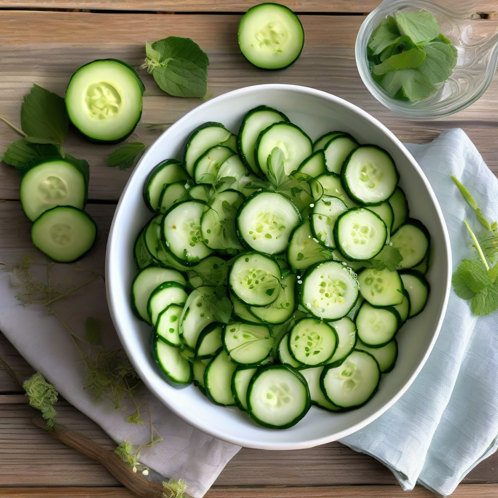 Marinated Cucumbers Recipe: Refreshing Summer Side Dish - Drool Recipes