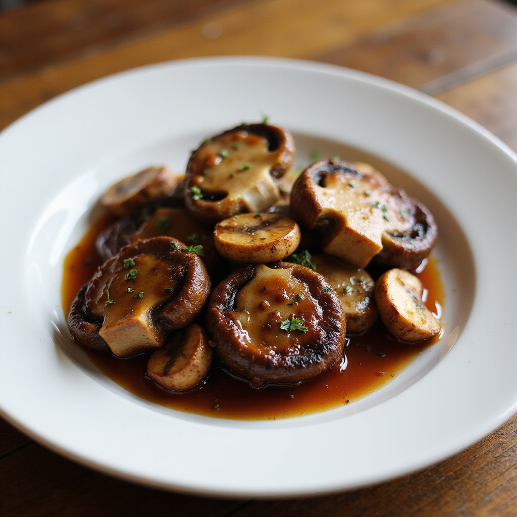 Mock Steak Recipe: Tender Portobello Mushroom Marvel in Minutes - Drool ...