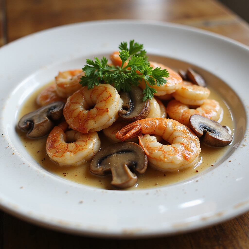 Mushroom Shrimp Recipe: Succulent Seafood Meets Earthy Flavor - Drool ...