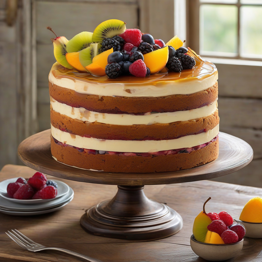 Recipe for Fruit Cocktail Cake: Moist Tropical Dessert Delight - Drool ...