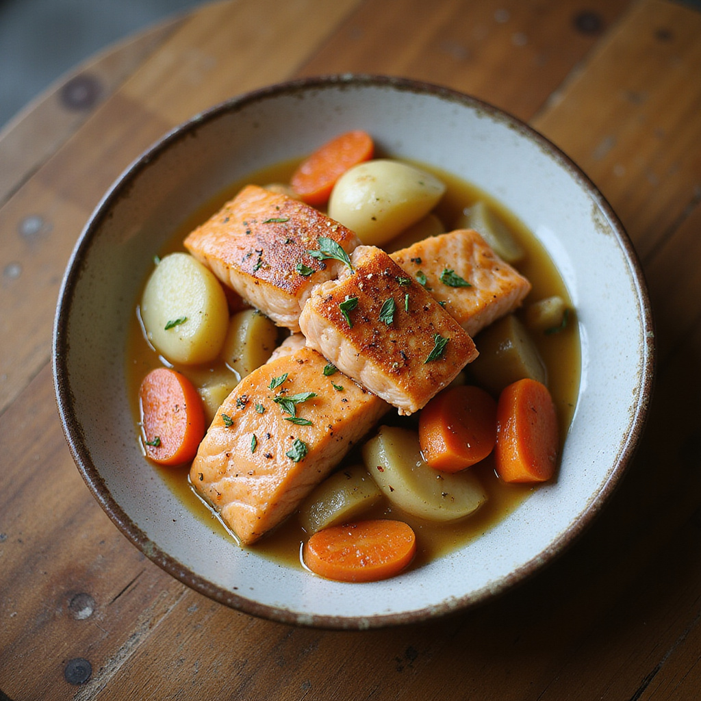 Recipe for Salmon Stew: Hearty Comfort Food in 30 Minutes - Drool Recipes