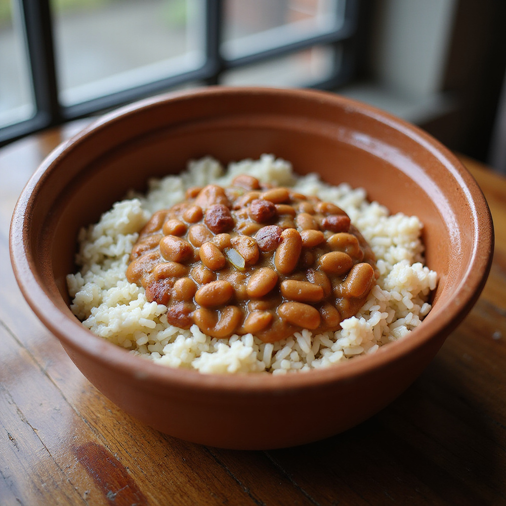 Refried Beans and Rice Recipe: Mexican Comfort Food Classic - Drool Recipes