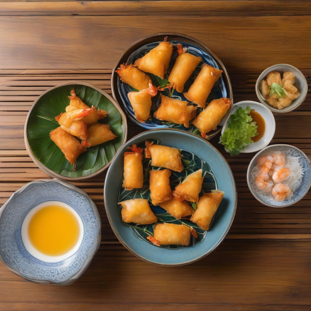 Seafood Egg Rolls Recipe: Crispy Fried Delight with Ocean Freshness ...
