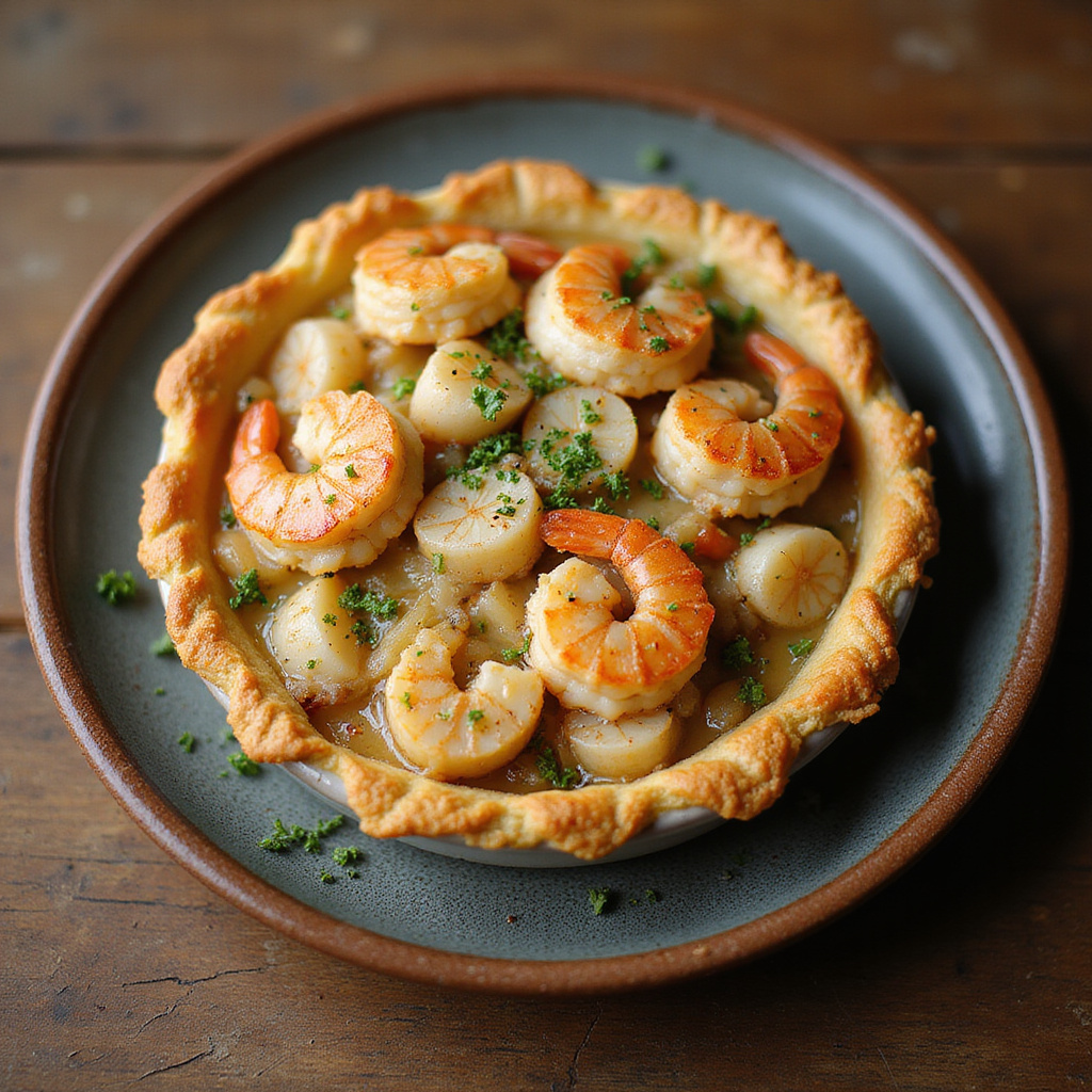 Seafood Pie Recipe: Hearty Ocean Delight in One Dish - Drool Recipes