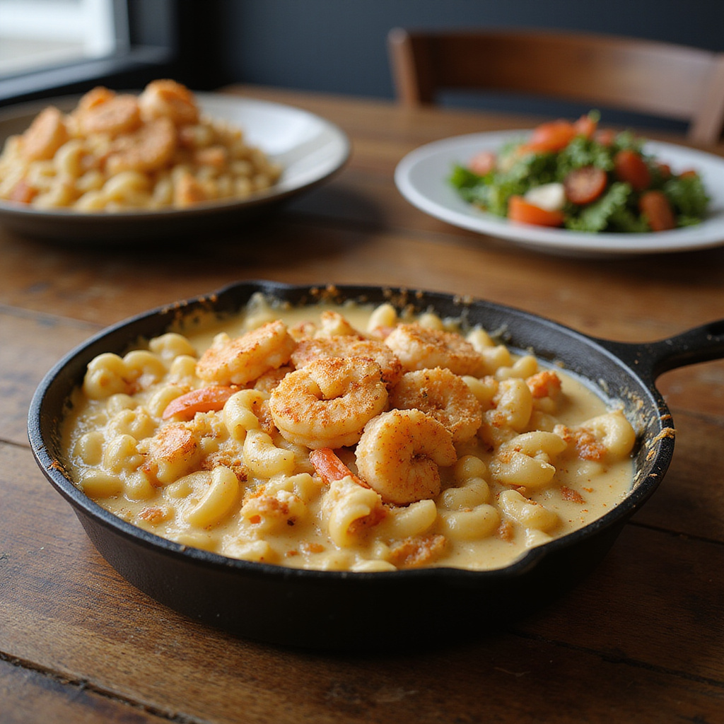 Soul Food Seafood Mac and Cheese Recipe: Creamy Comfort Food ...
