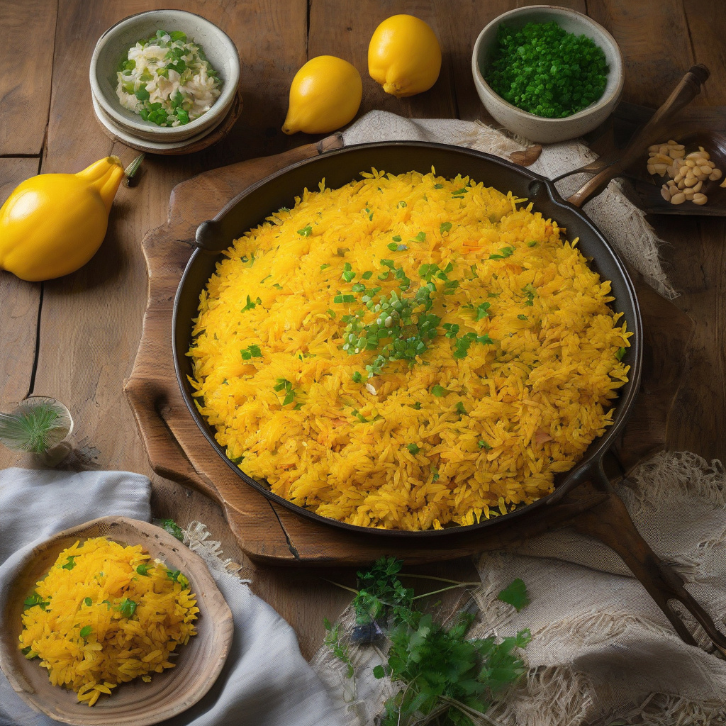 Spanish Yellow Rice Recipe: Saffron-Infused Side Dish With Golden Color ...