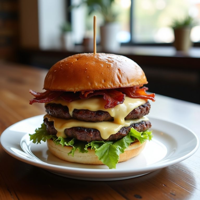 Steak and Shake Garlic Burger Recipe: Juicy Patty Perfection - Drool ...
