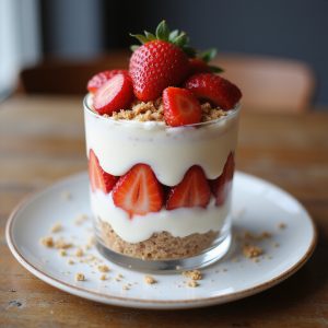 Strawberry Cheesecake Pudding Recipe: Creamy Dessert Delight - Drool ...