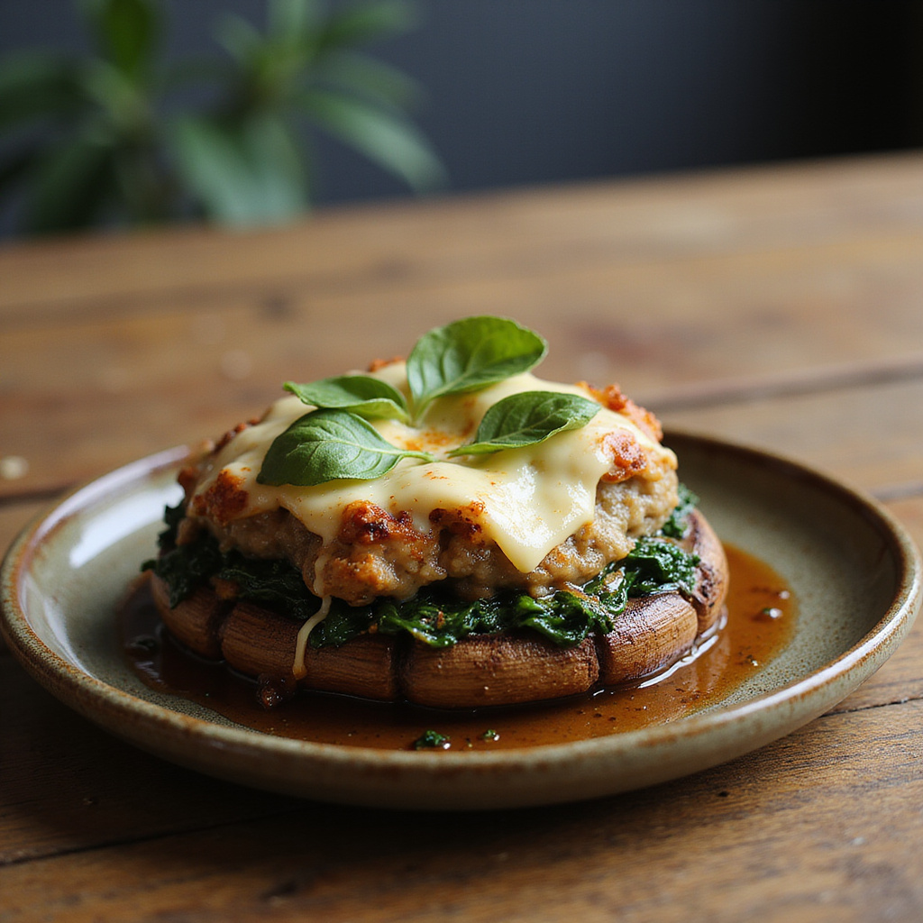 Stuffed Portobello Mushroom Recipe: Earthy Umami in Every Bite - Drool ...
