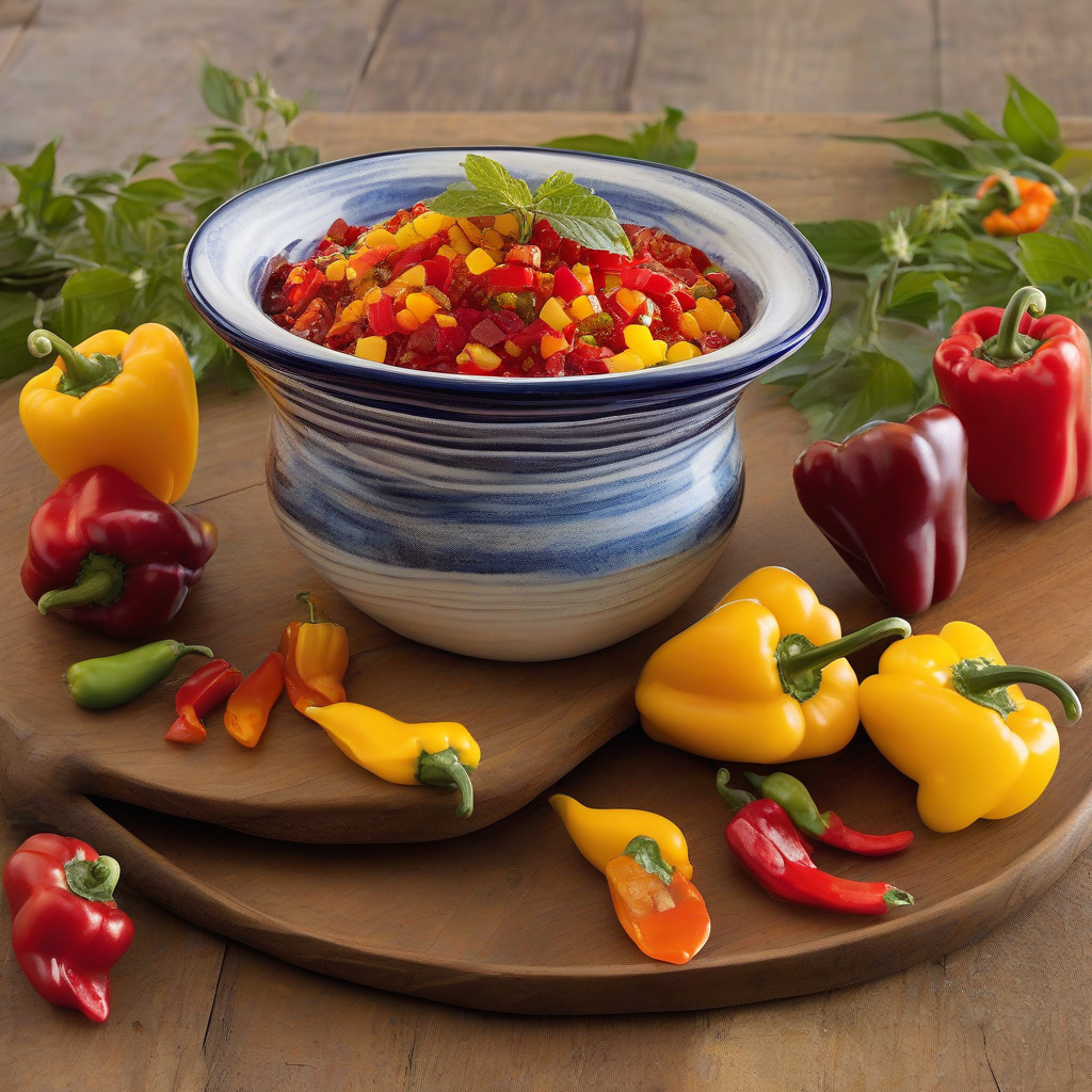 Sweet Pepper Relish Recipe: Tangy Summer Condiment Perfect for Burgers ...